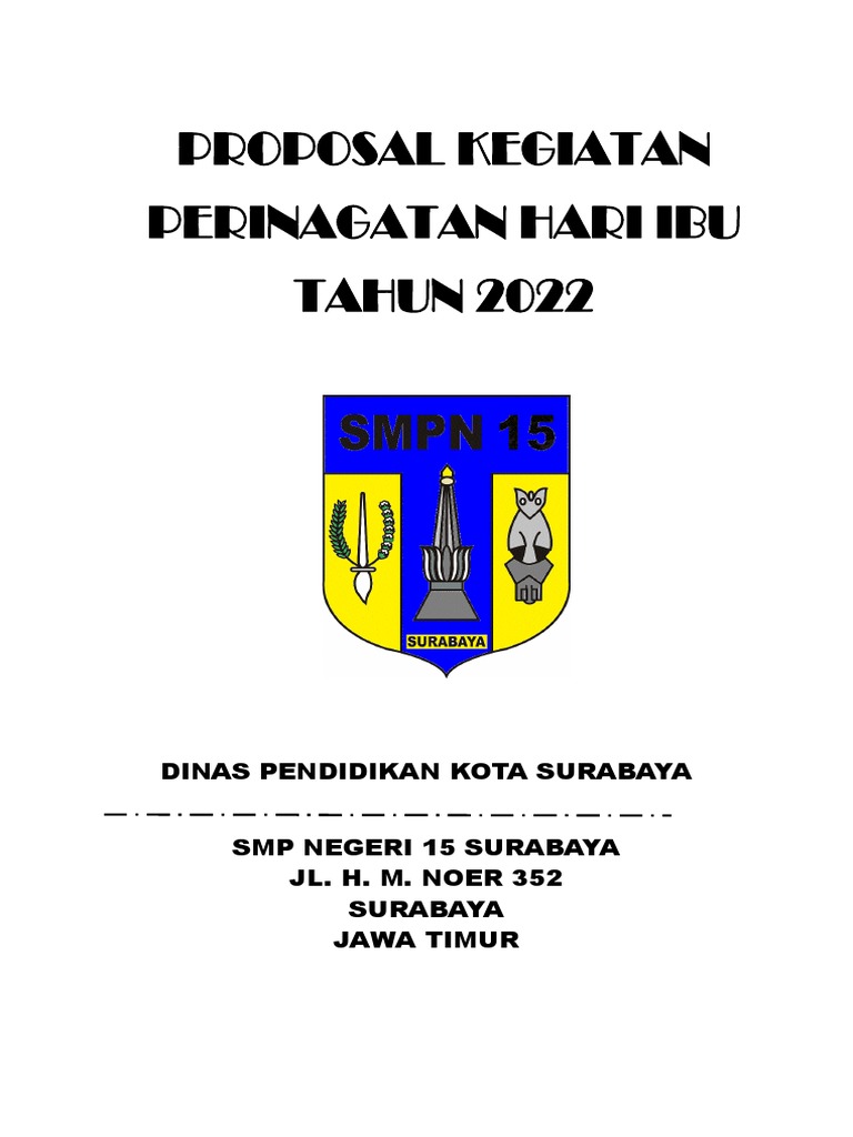 Proposal Peringatn Hari Ibu | PDF