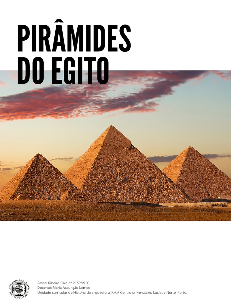 Piramides Do Egito | PDF | Pirâmides egípcias