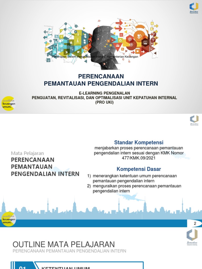 Perencanaan Pemantauan Pengendalian Intern | PDF