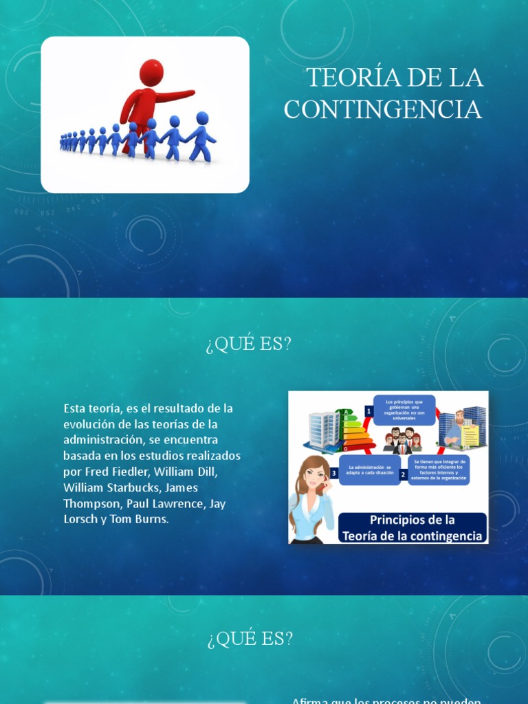 Teoria Contingencia | PDF | Business