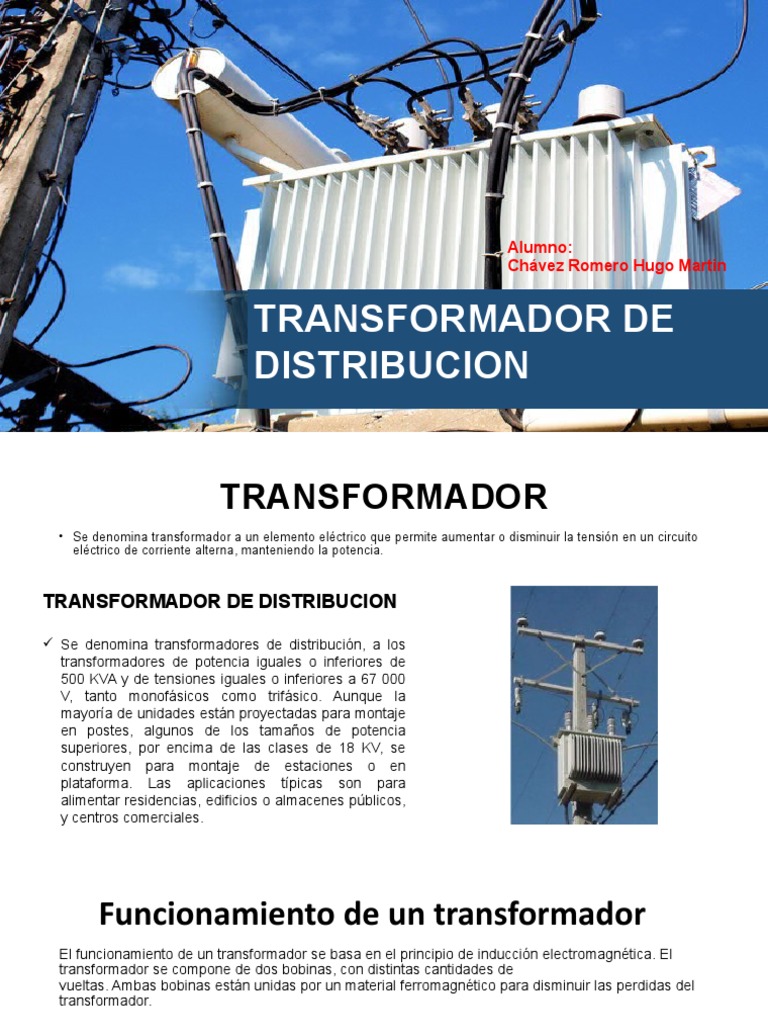 Transformador Electrico | PDF | Transformador | Inductor
