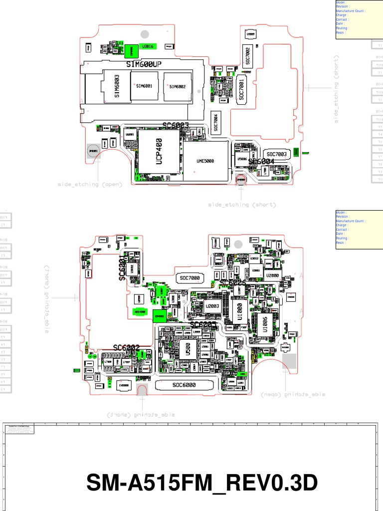 SM-A515FM REV0.3D SCH PCB | PDF