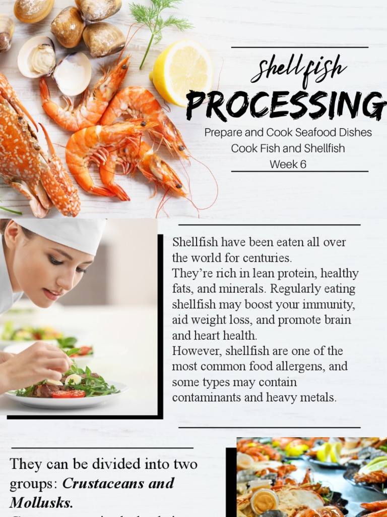 WEEK6 - SHELLFISHPROCESSING Copy 1 | PDF | Bivalvia | Oyster