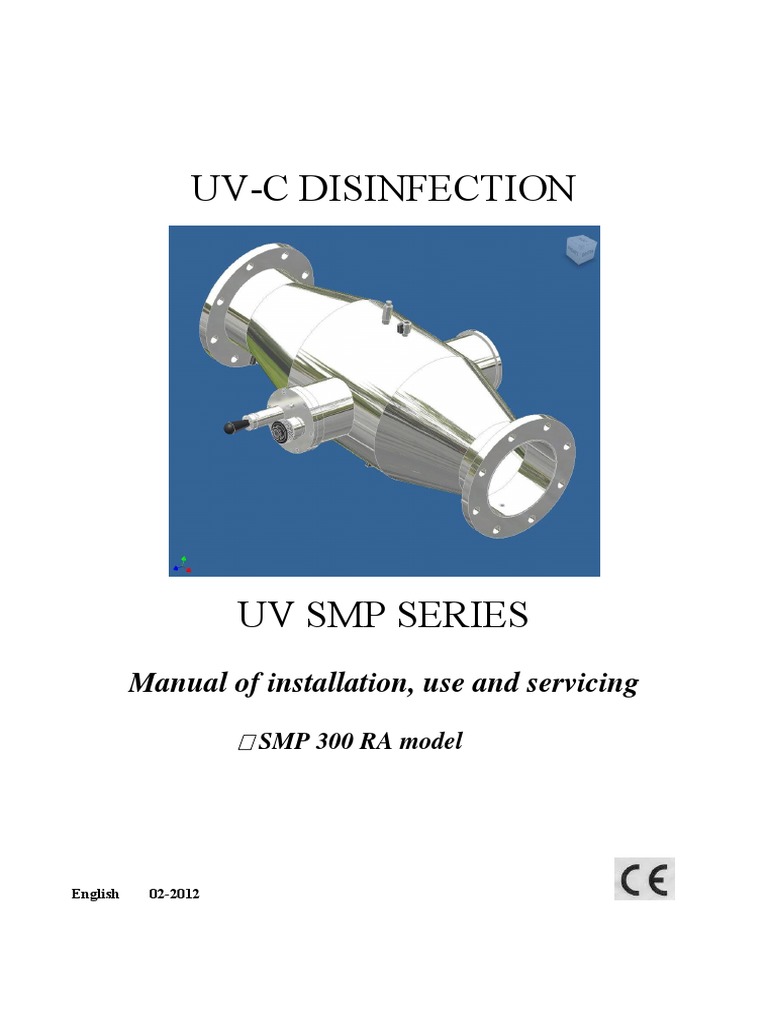 Manuale SMP 300 RA Special - Rev.6 | PDF | Ultraviolet ...