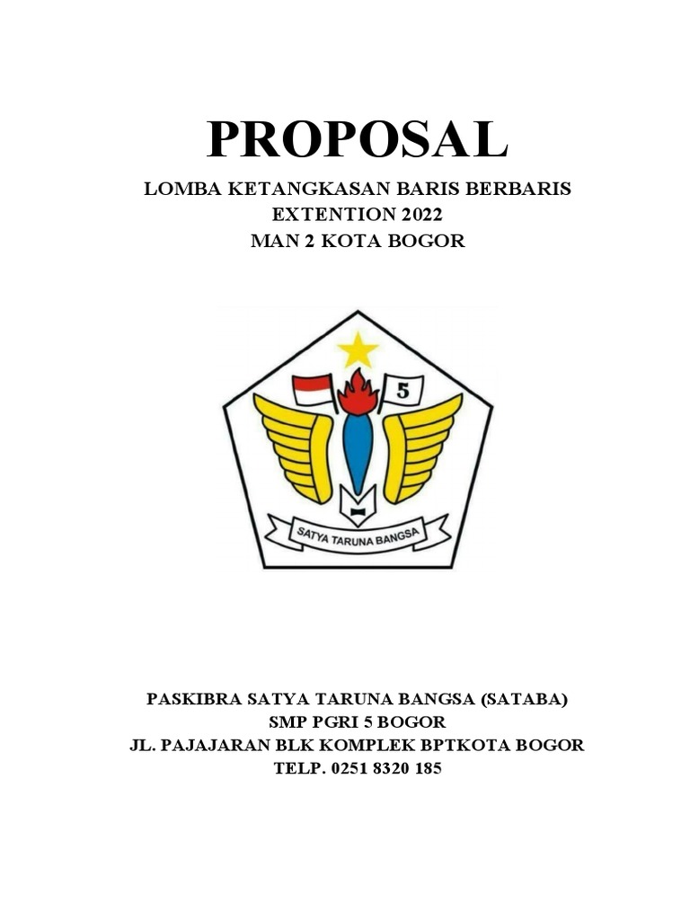 Proposal LKBB Man 2 Bogor | PDF
