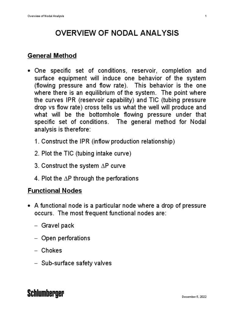 3 Nodal Analysis 03 Pdf Permeability Earth Sciences Oil Well