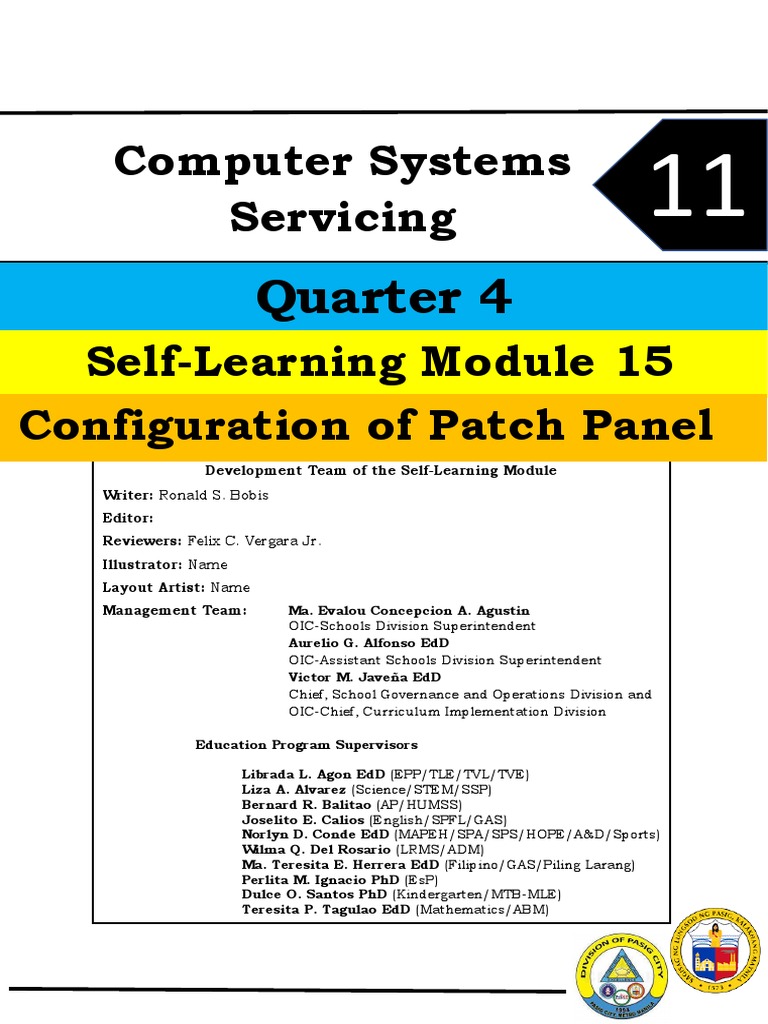 TVL CSS11 Q4 M15 | PDF | Computer Network | Network Interface Controller
