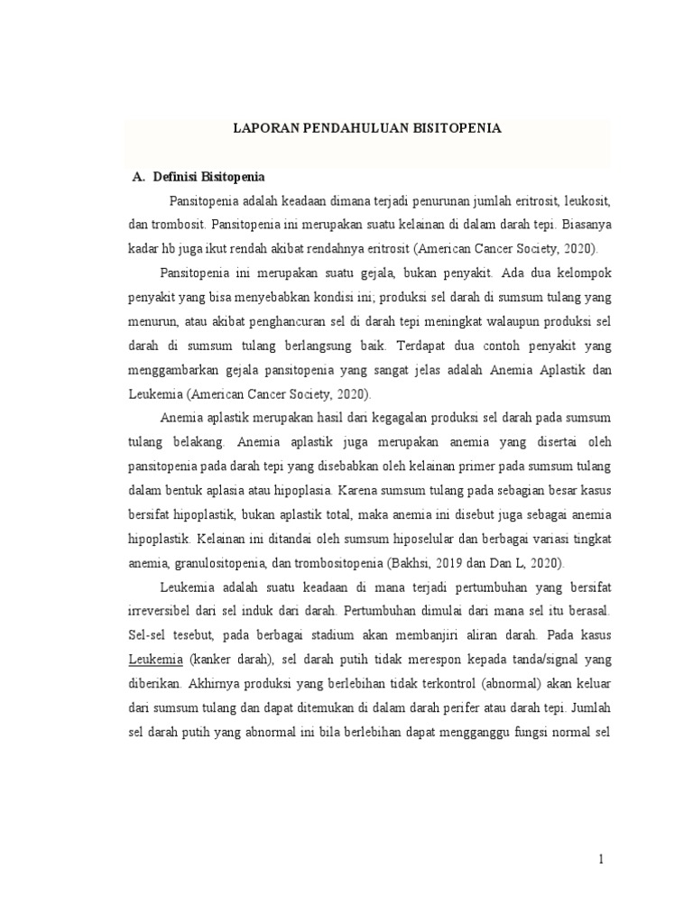 Pemahaman Bisitopenia dan Penyebabnya | PDF | Kesehatan Holistik