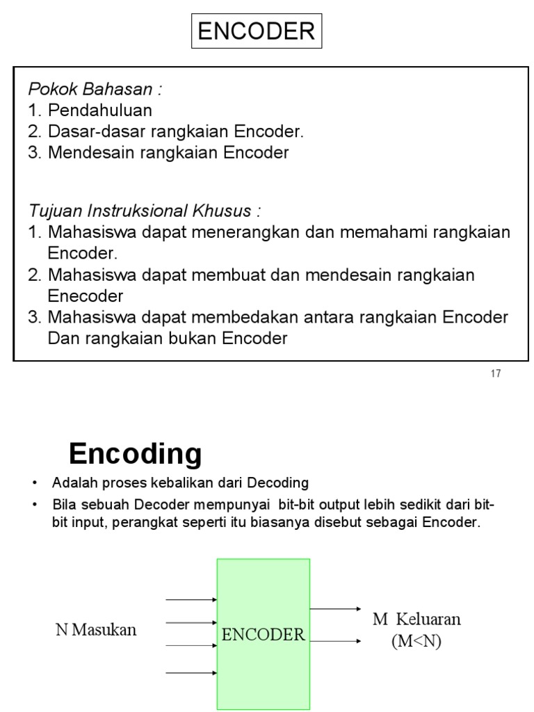 Encoder | PDF