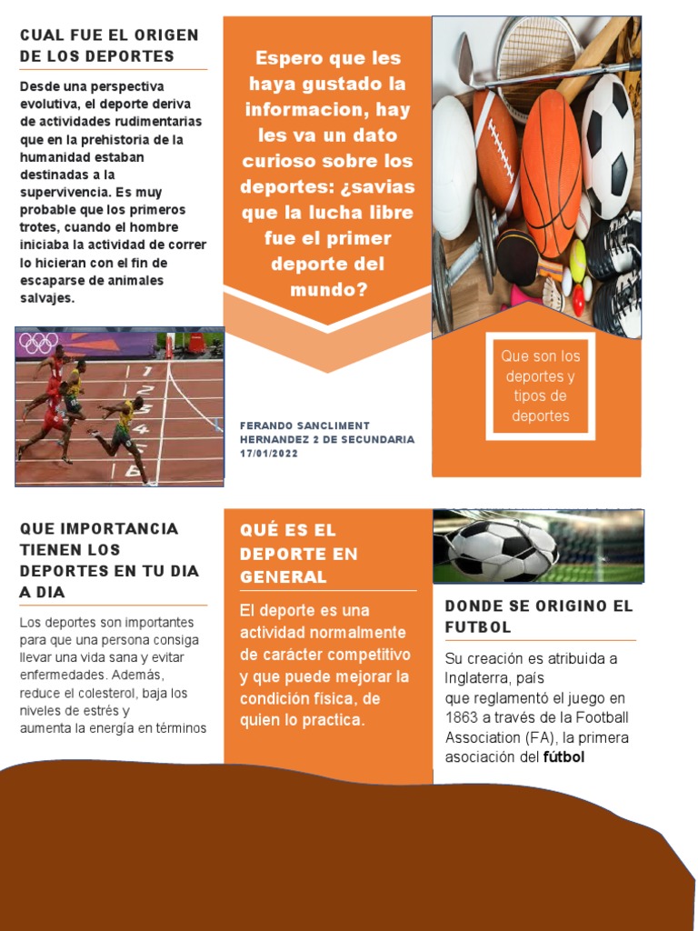 Los Deportes en El Mundo | PDF