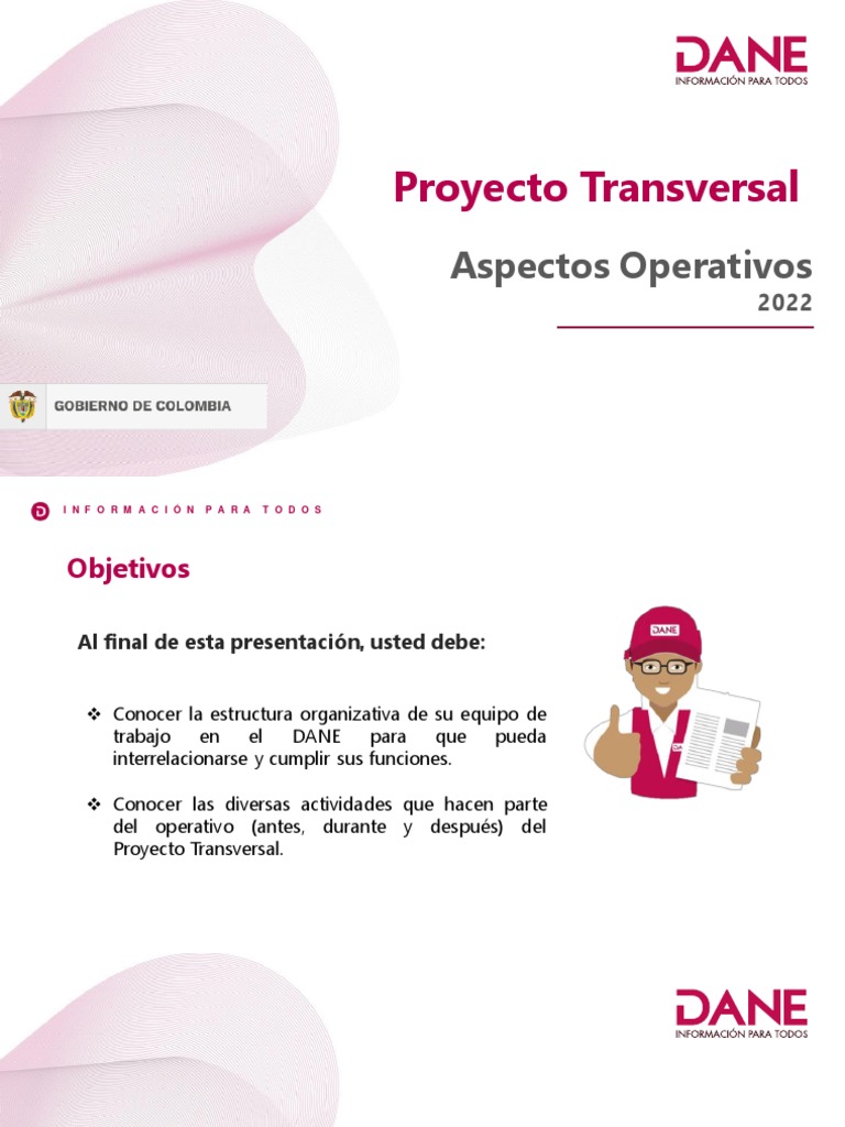 Aspectos Operativos Del Proyecto Transversal | PDF | Estadísticas | Información