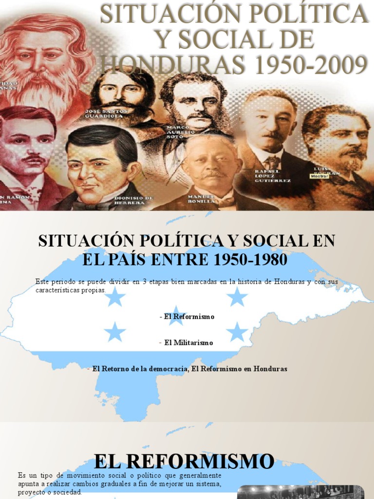 Situación Política y Social de Honduras 1950-1980 | PDF | Honduras