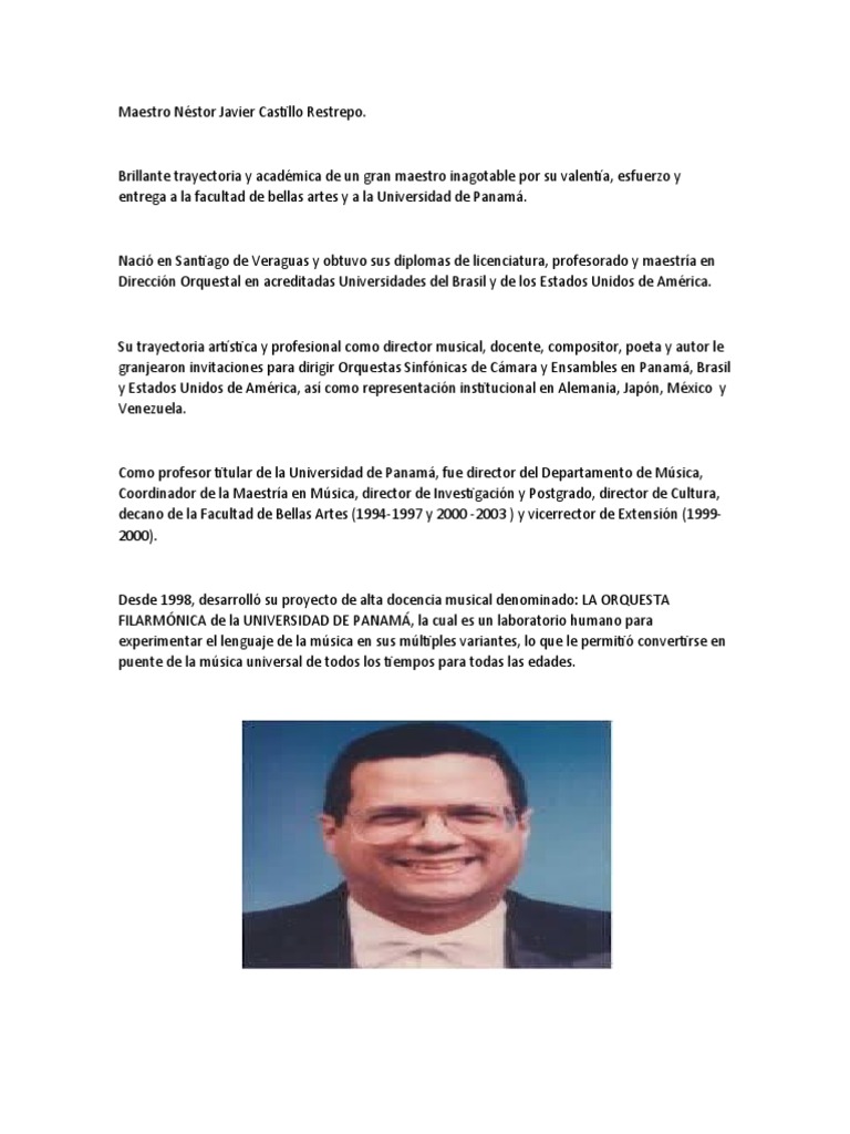 Nestor Castillo | PDF | Arte