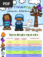 Secuencia Didáctica El Invierno | PDF | Creatividad | Curiosidad