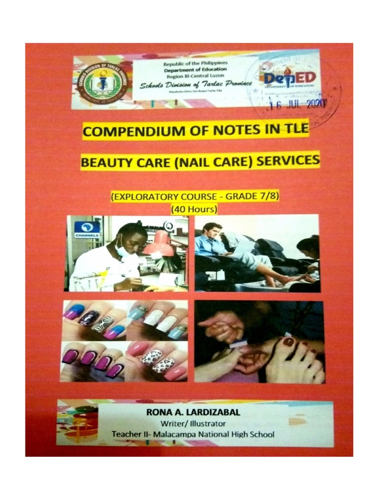 Compendium in TLE Beauty Care Nail Care Services | PDF | Nail (Anatomy ...