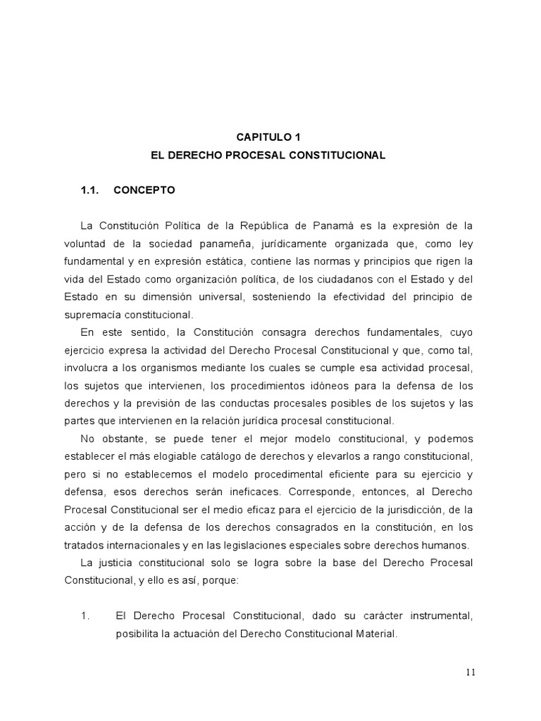 Material de Estudio Derecho Procesal Constitucional | PDF | Constitución | Ley procesal