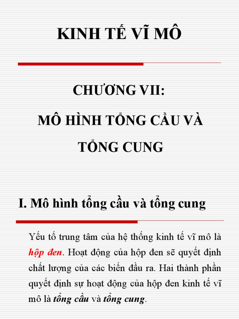 Mo Hinh Tong Cau Va Tong Cung | PDF