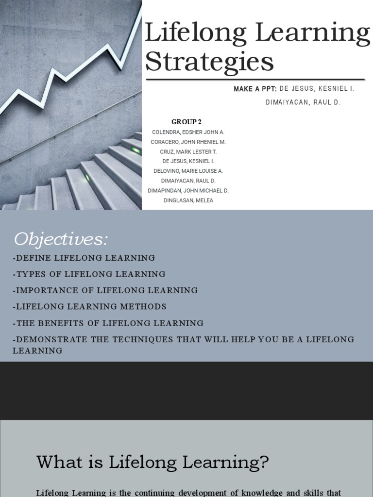 Lifelong Learning Strategies | PDF | Lifelong Learning | Learning
