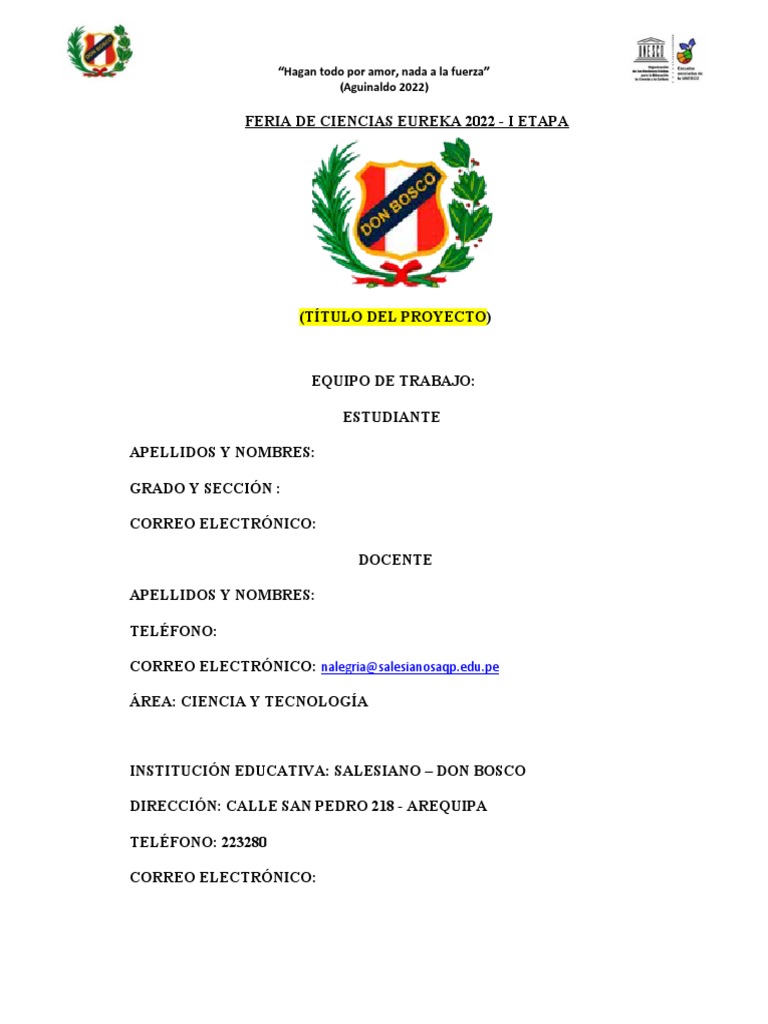 Informe-para-Feria de Ciencias | PDF | Science