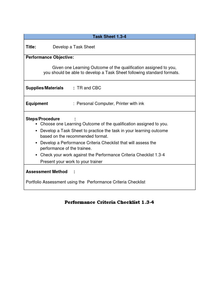 Task Sheet 1.3-4 | PDF