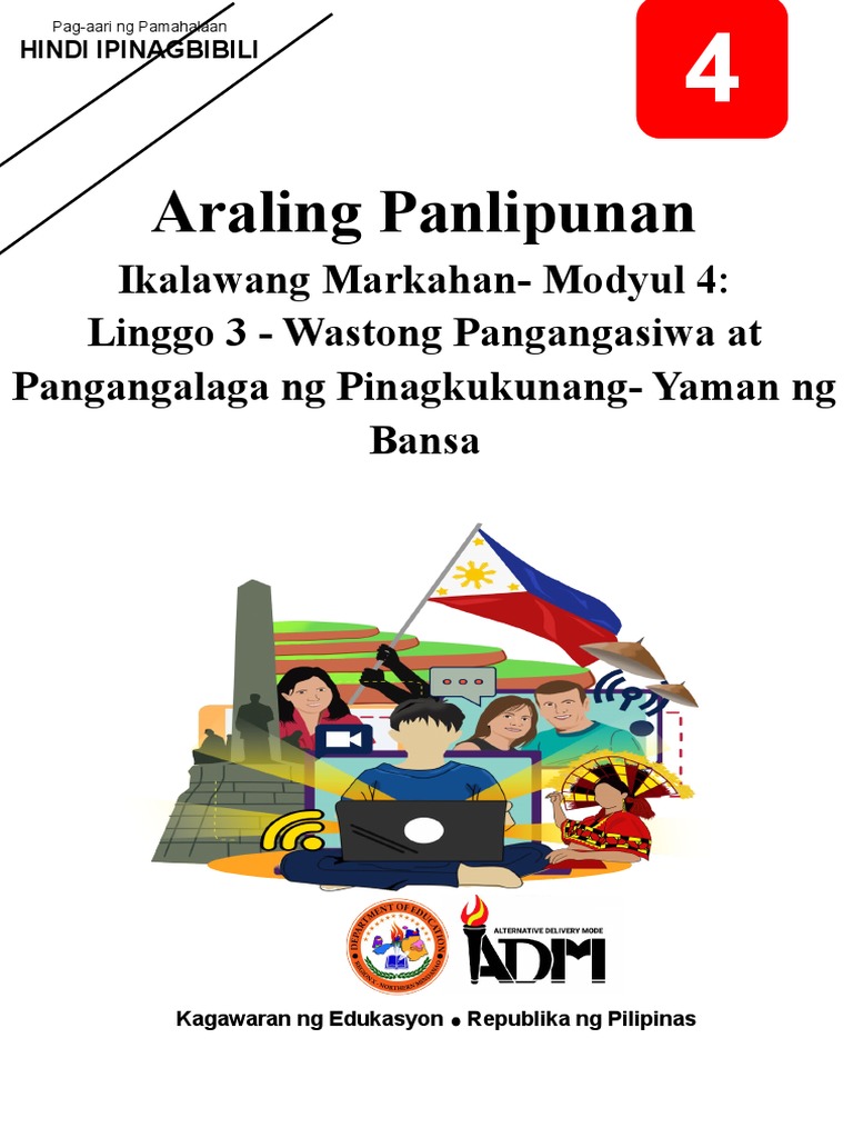 Ap4 q2 Mod4 Pangangasiwaatpangangalagangpinagkukunang-Yamanngbansa v2 | PDF