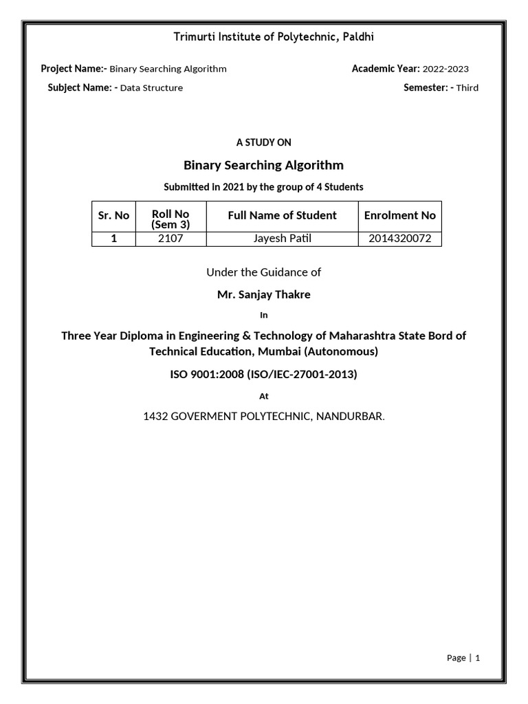 DSU Micro Project | PDF | Time Complexity | Computer Programming DSU Micro Project | PDF | Time Complexity | Computer Programming