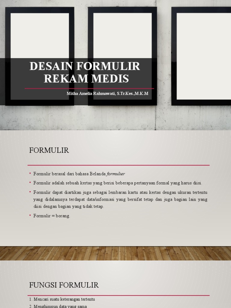 TM3 - Desain Formulir RM | PDF