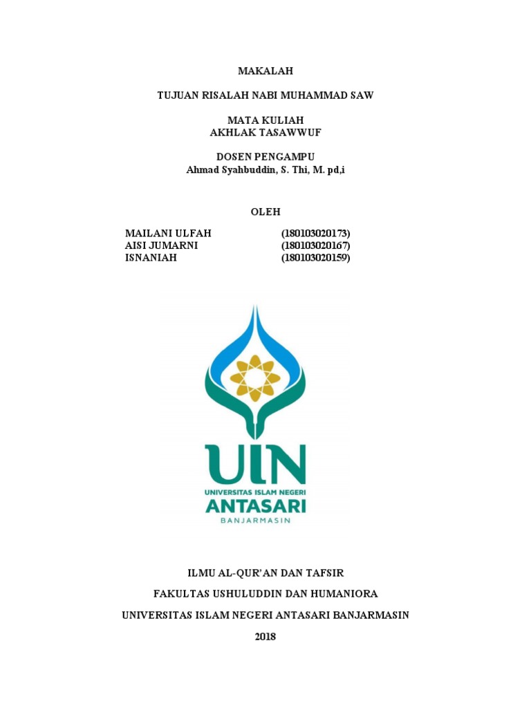 Risalah Nabi Muhammad | PDF