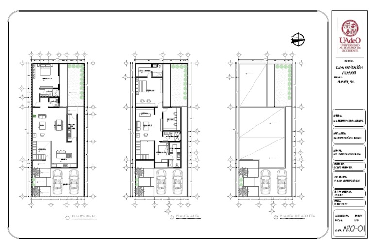 1-Plantas Arquitectónicas | PDF