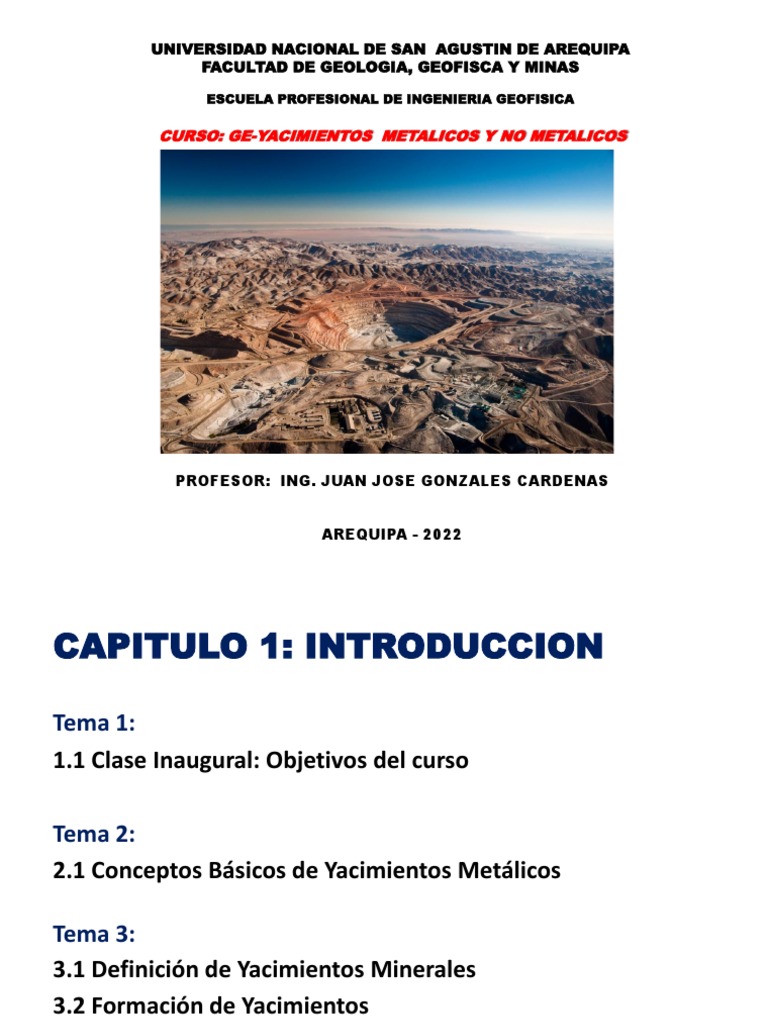 Capitulo 1 | PDF | Mineral | Corteza (Geología)