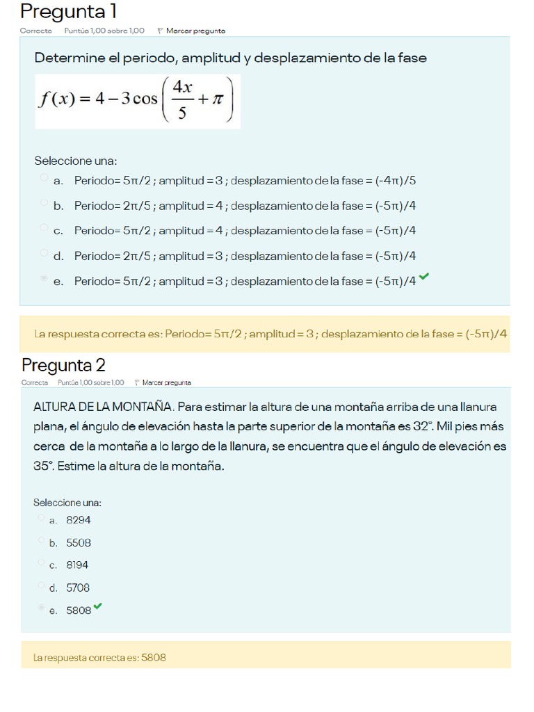 FUNDAMENTOS DEL CÁLCULO-Actividad Virtual N°4 | PDF