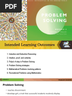 Polya's 4-Steps in Problem Solving | PDF | Mathematics | Science