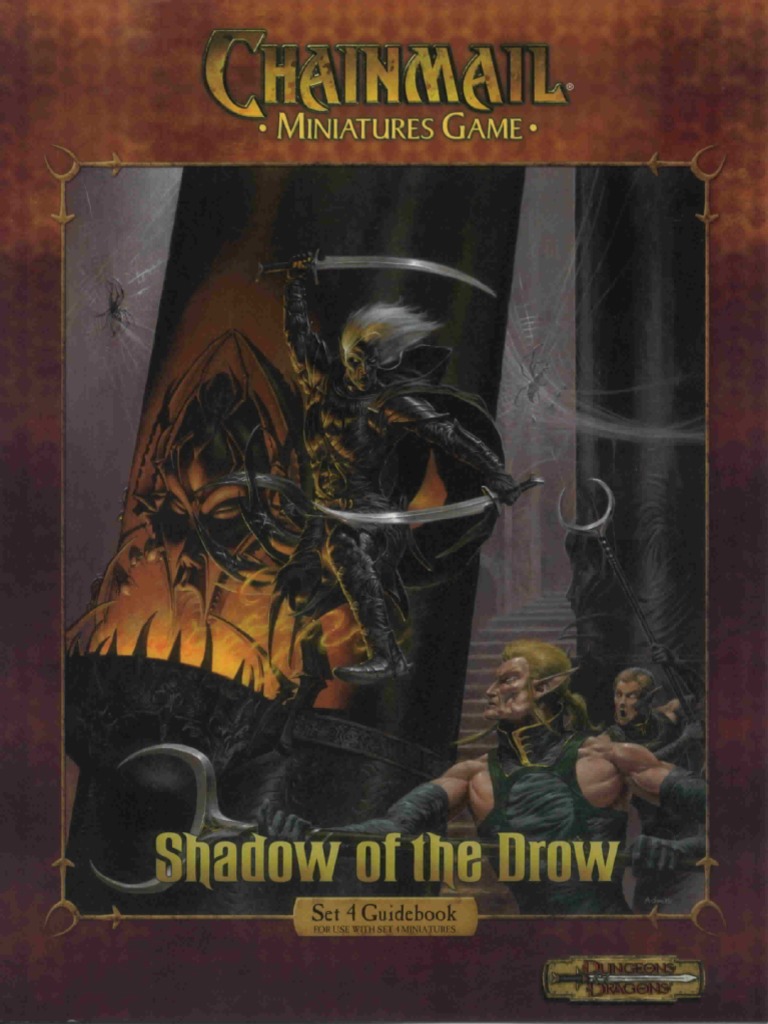 Chainmail Miniatures Set 4 Shadow of The Drow | PDF