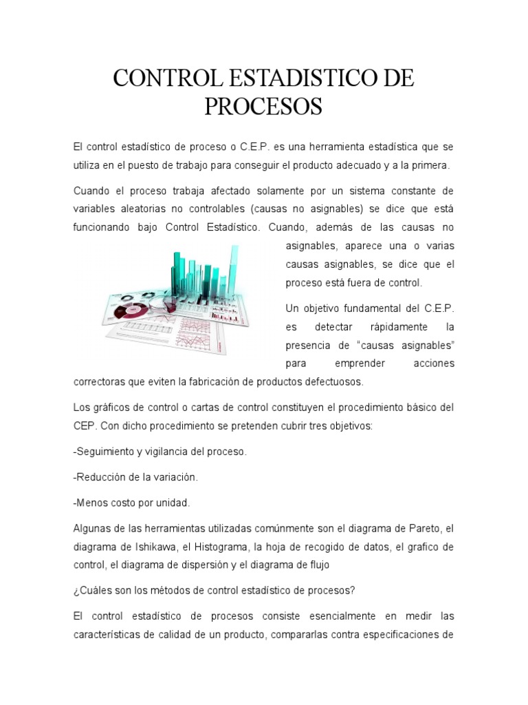 Control Estadistico de Procesos | PDF
