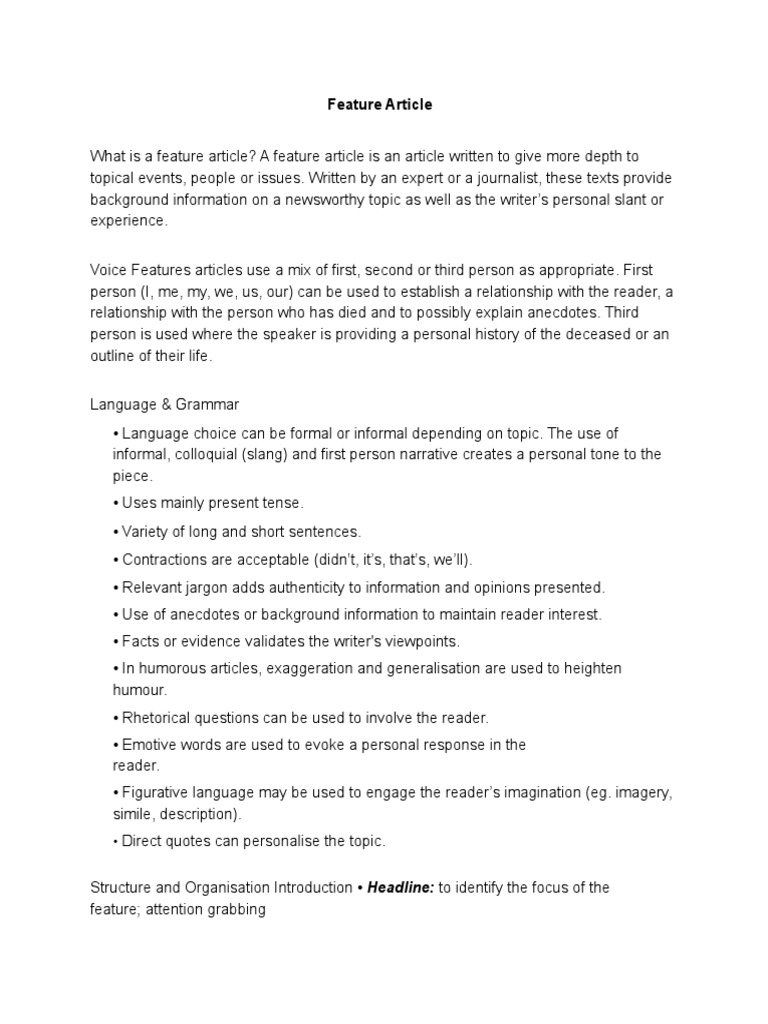 Feature Article - Conventions | PDF | Linguistics | Communication