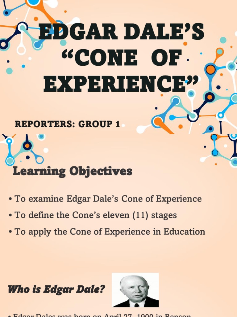 Edgar Dale's Cone of Experience Explained | PDF | Experience | Learning
