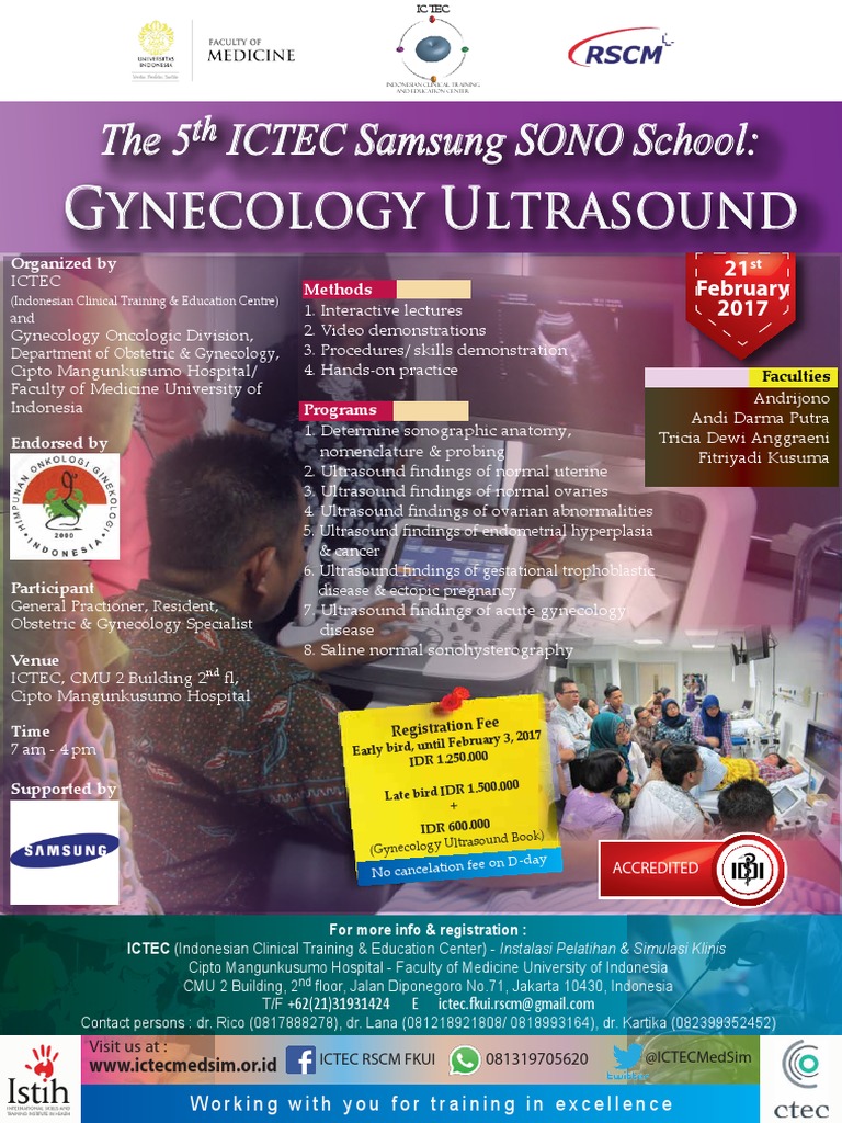 Flyer Feb 21 2017 Gynecology Ultrasound | PDF | Human Pregnancy | Medicine