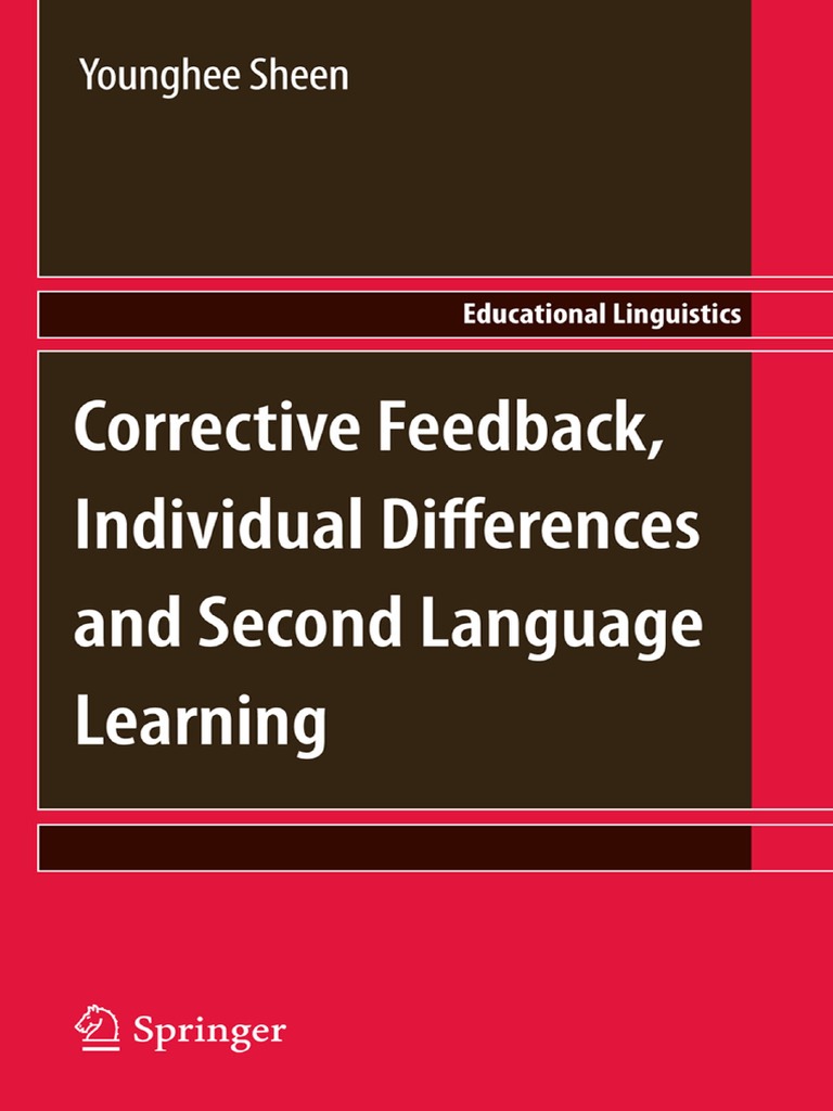 Corrective Feedback, Individual Differences and Second Language Learning | PDF | Second Language ...