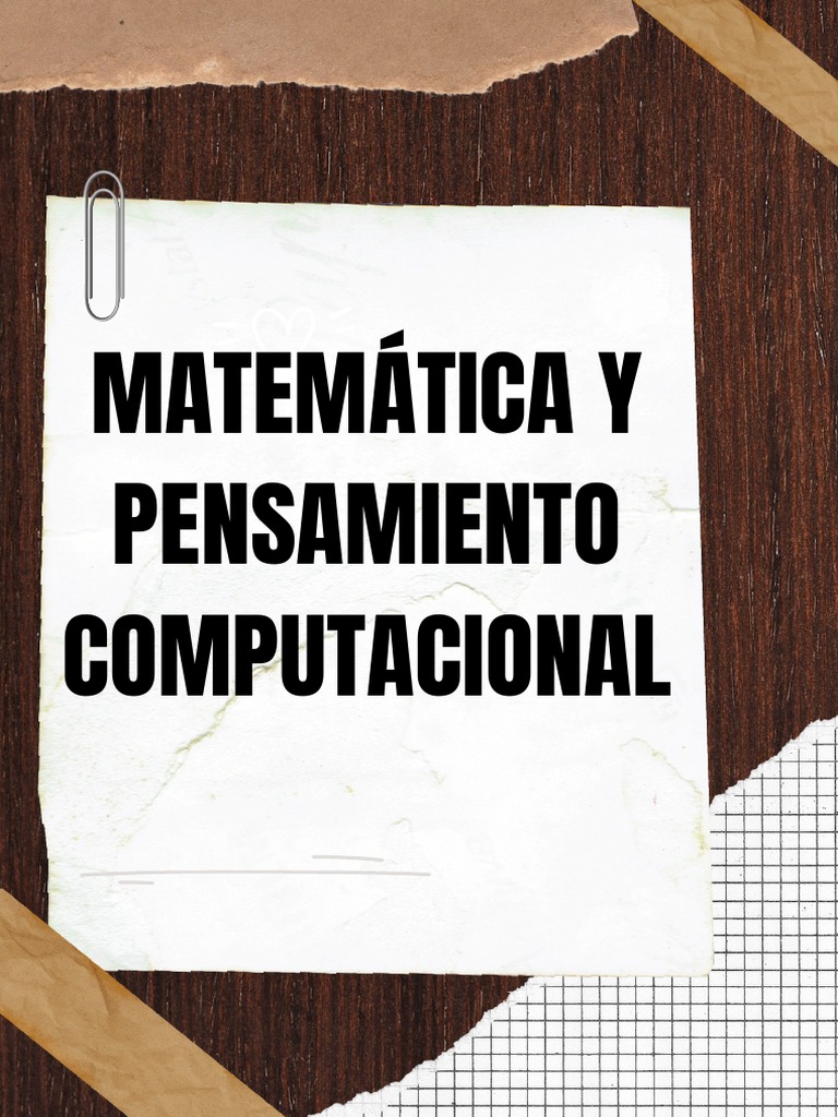 CICLO VI Matemática y Pensamiento Computacional | PDF | Pensamiento | Matemáticas