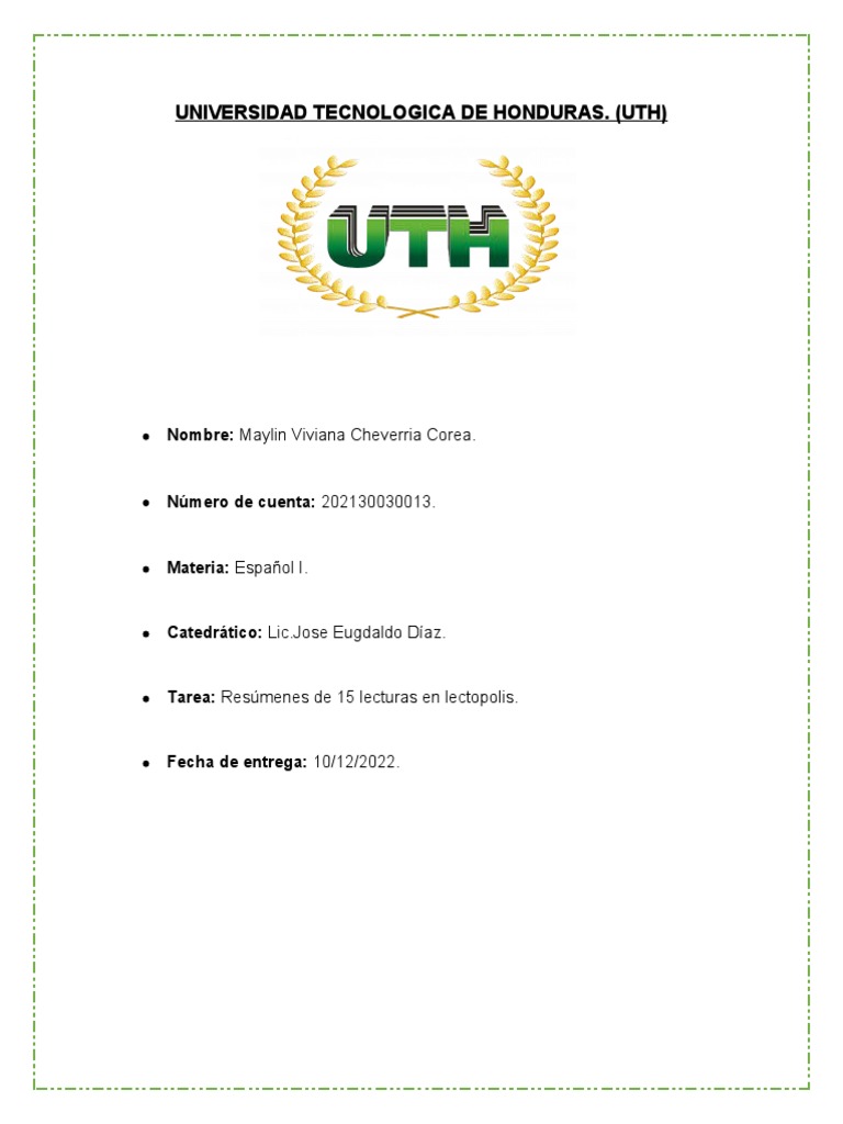 15 Lecturs Lectopolis III PARCIAL | PDF