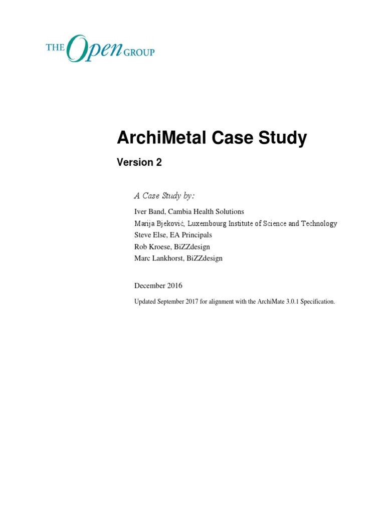 Archimetal Case Study | PDF