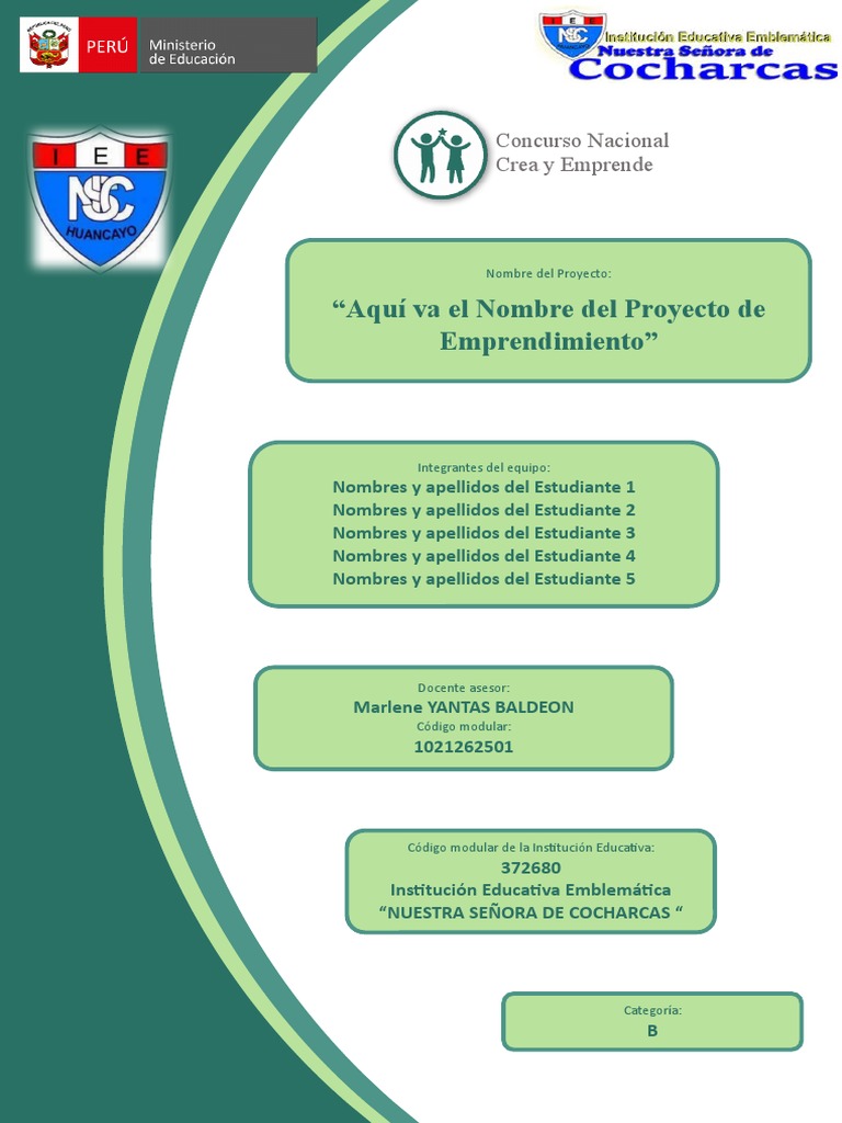 Portafolio Crea y Emprende 1 | PDF | Diseño | Iniciativa empresarial