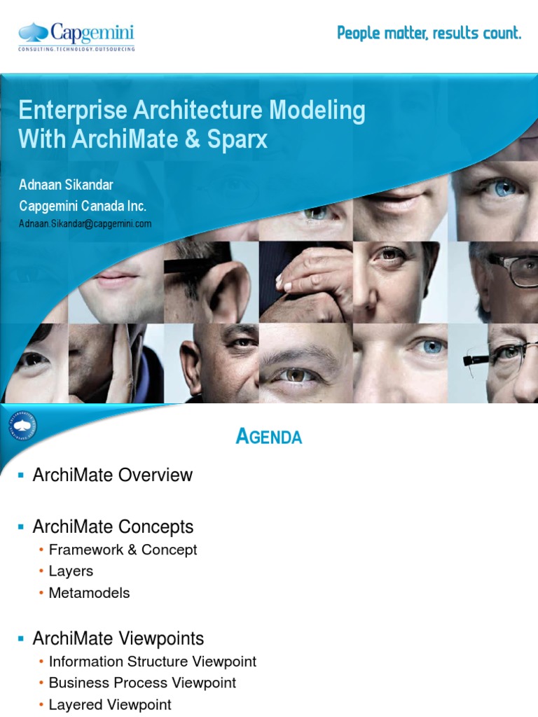 Enterprise Architecture Modeling With Archimate Sparx | PDF | Systems ...