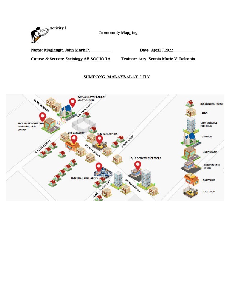 Unit 3 - Activity 1 Community Mapping | PDF