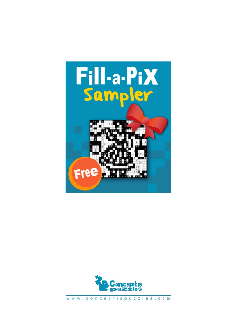 Fill-A-Pix Sampler | PDF | Puzzles | Games Of Mental Skill