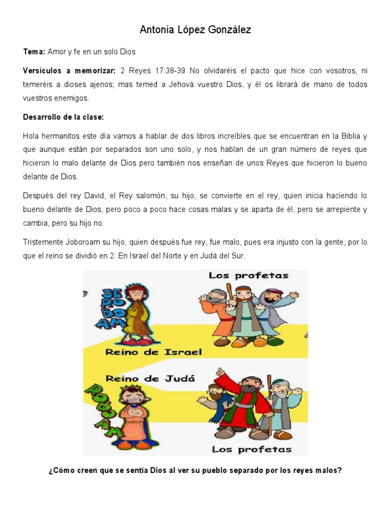 Clase 1 y 2 de Reyes | PDF