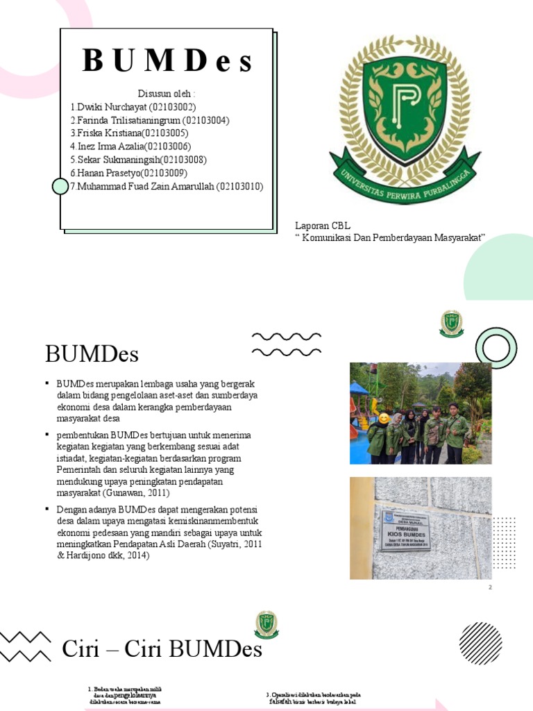 BUMDes Kelompok | PDF