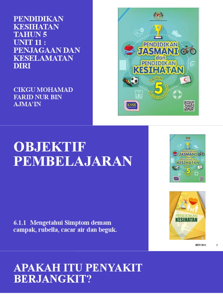 Pendidikan Kesihatan Tahun 5 | PDF