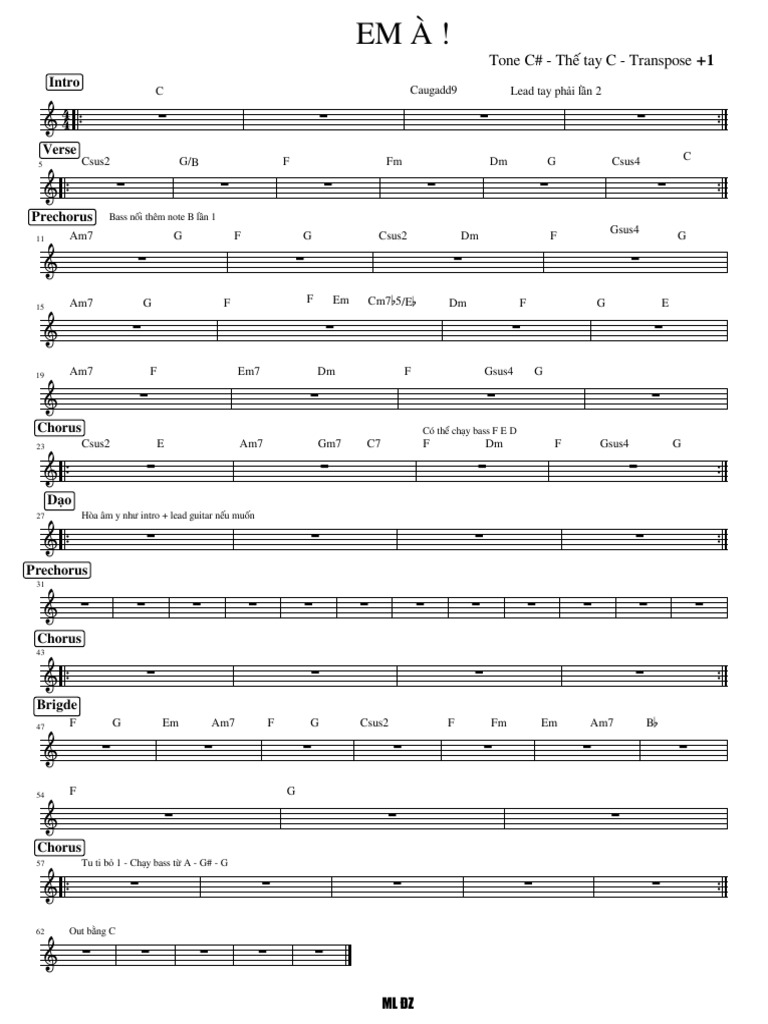 EM - À - 2 Sheet Music | PDF