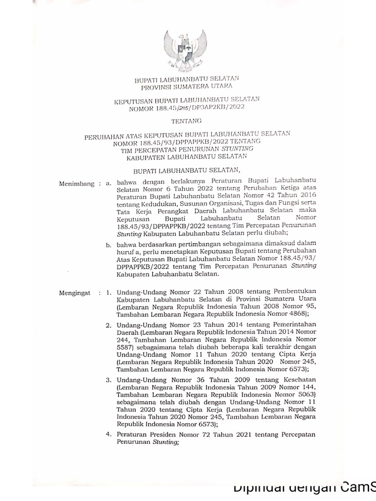 SK Tpps Stunting Labusel | PDF